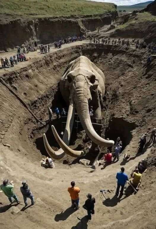 Unveiling History: Ancient Woolly Mammoth Fossil Discovered in Michigan ...