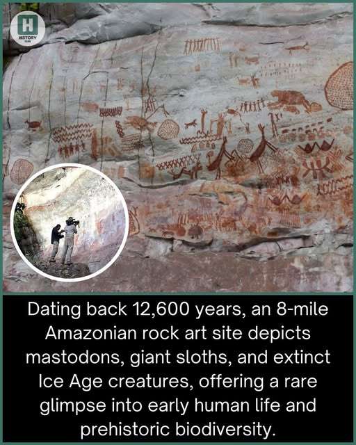 Ice Age Drawings of the Amazon – A Glimpse into Prehistoric Life ...