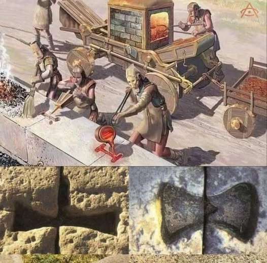 Ancient Building Techniques: Metal Staples in the Bricks of Ancient ...